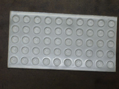 1000 Bumpons Clear Rubber Hemisphere.,Made in USA | eBay