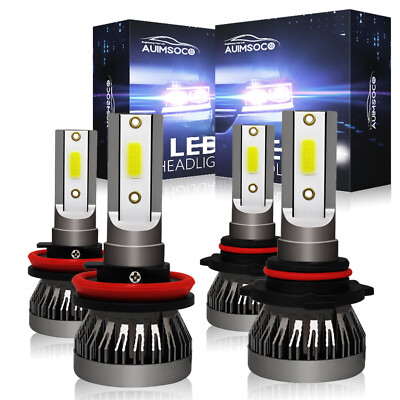 For Lexus HS250h 2010 2011 2012 4x 6000K Combo LED Headlight High/Low ...