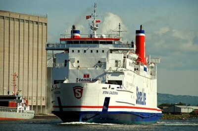 Photo 6x4 The "Stena Caledonia" at Belfast Queens Island The Stena Cal ...