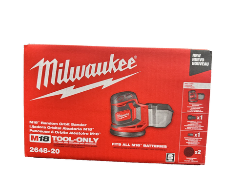 Milwaukee M18 18V 5in. Random Orbit Sander 2648-20 (TOOL ONLY) | eBay