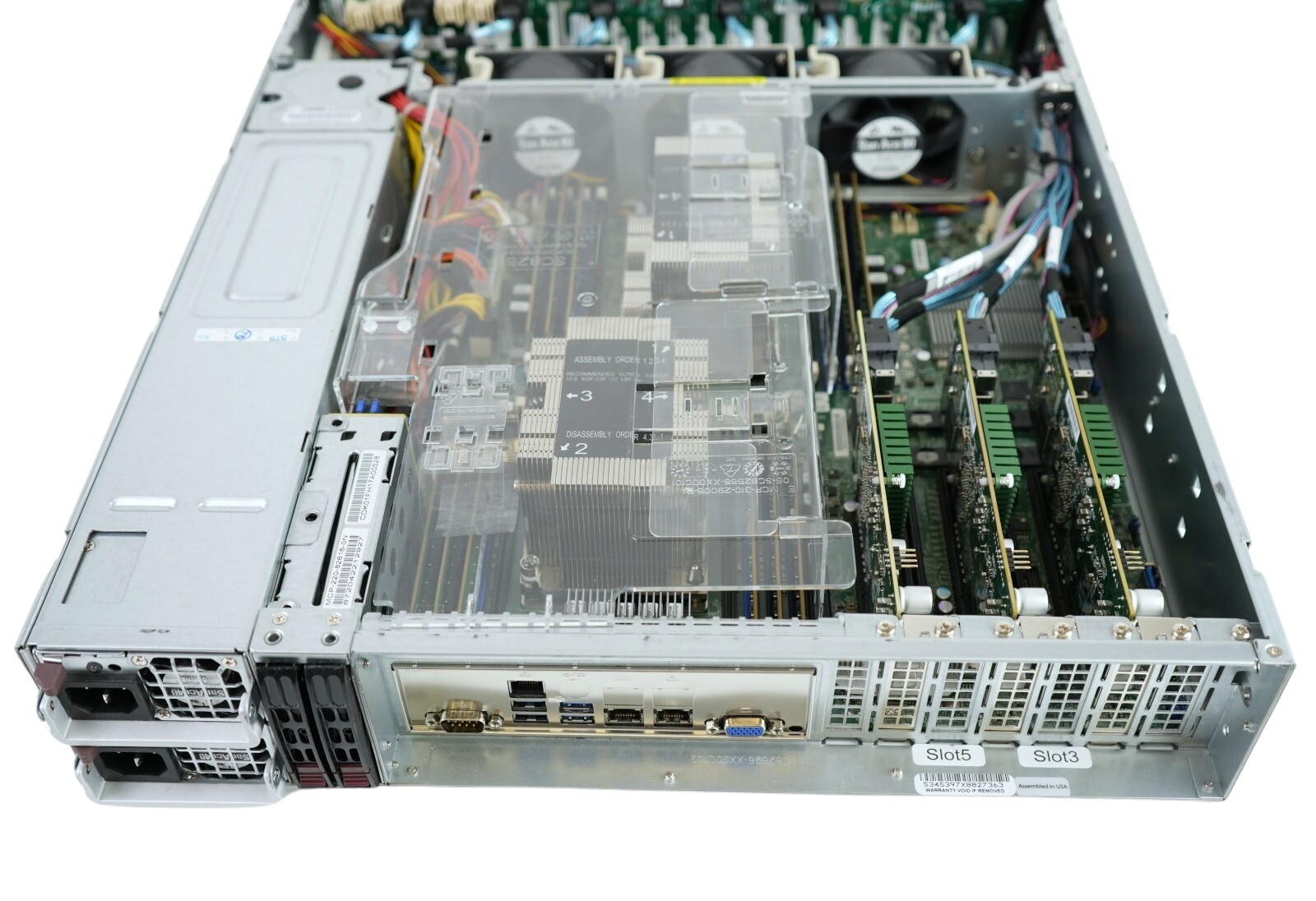 Supermicro SSG-2029P-ACR24L X11DPH-T 2x Xeon Gold 6132 2.6GHz 192GB 2U ...