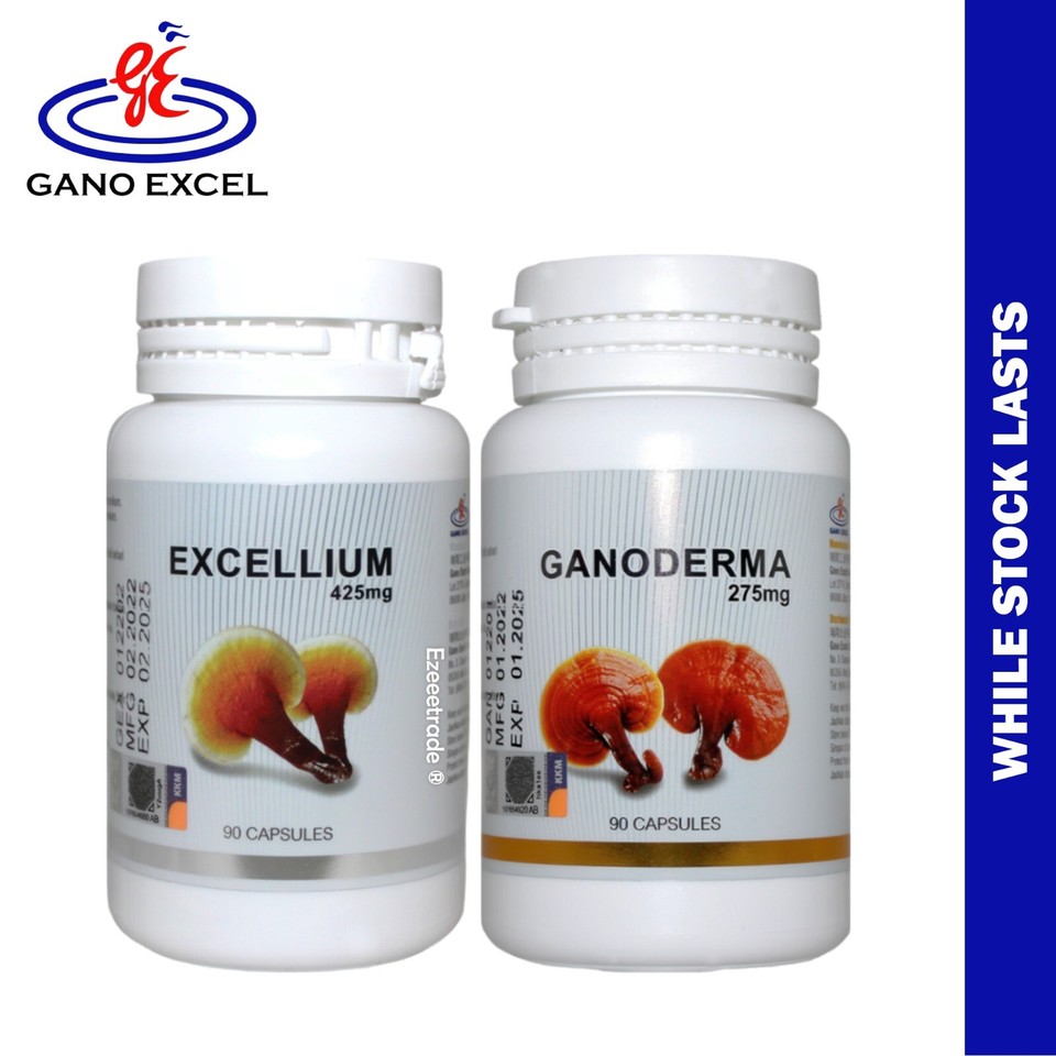 GANO Excel Ganoderma Immune Boost Excellium Lucidum Reishi Lingzhi 90 ...
