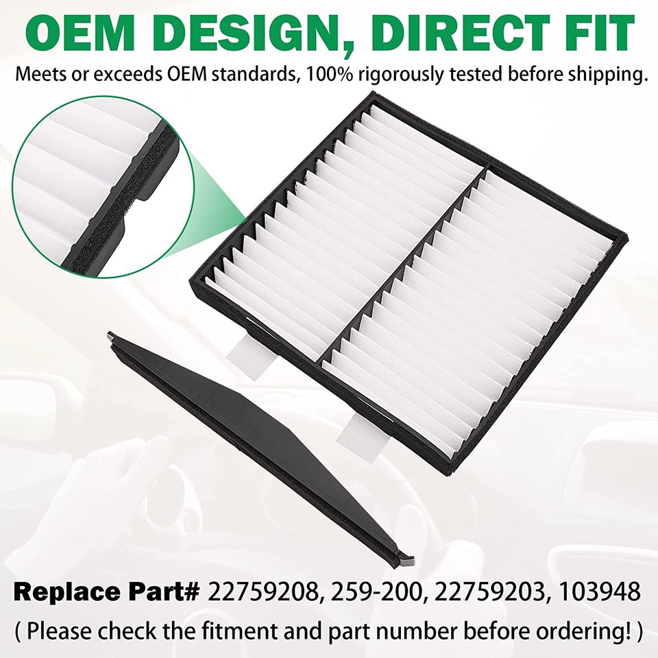 22759208 Cabin Air Filter Retrofit Kit for Chevy Silverado Tahoe ...