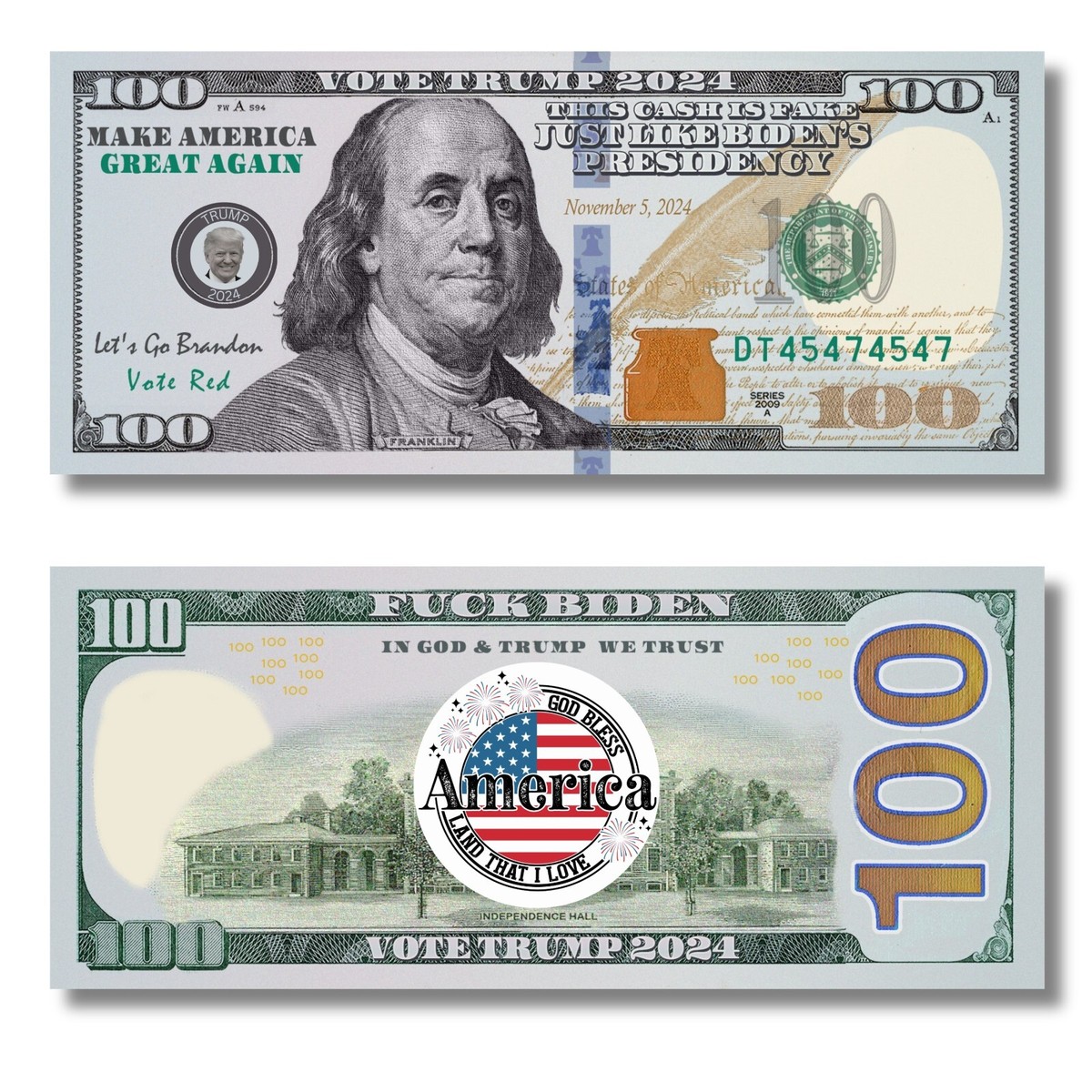 100 Dollar Bill 2024 Wallpaper