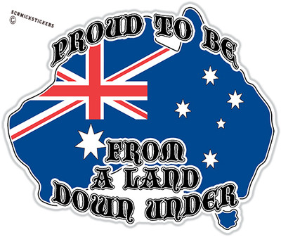 AUSSIE PRIDE LAND DOWN UNDER SOUTHERN CROSS AUSTRALIAN FLAG INFIDEL ...