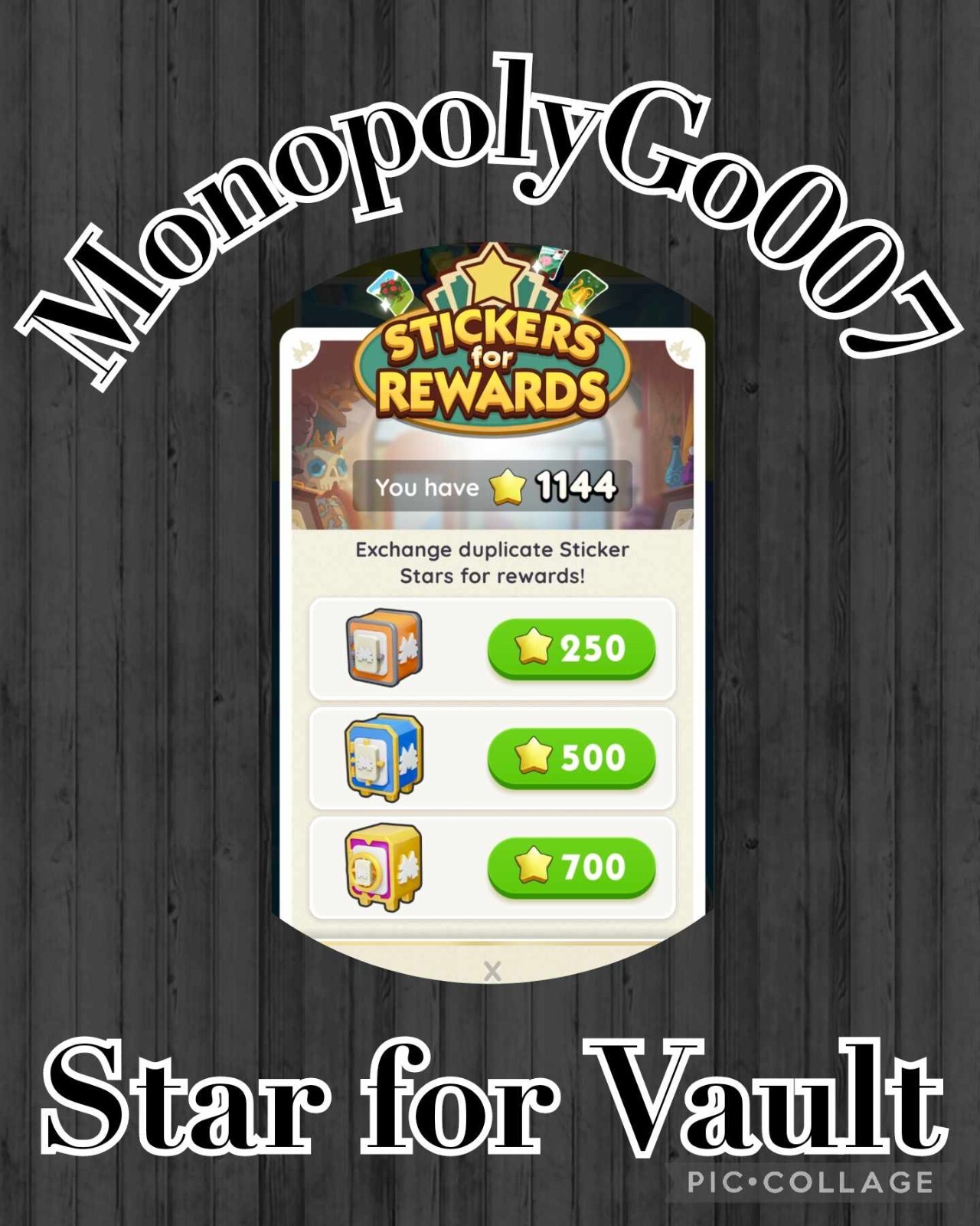 Monopoly Go Stars for Vault ( 50⭐️ – 200⭐️ Packs ) Instant Sending ...