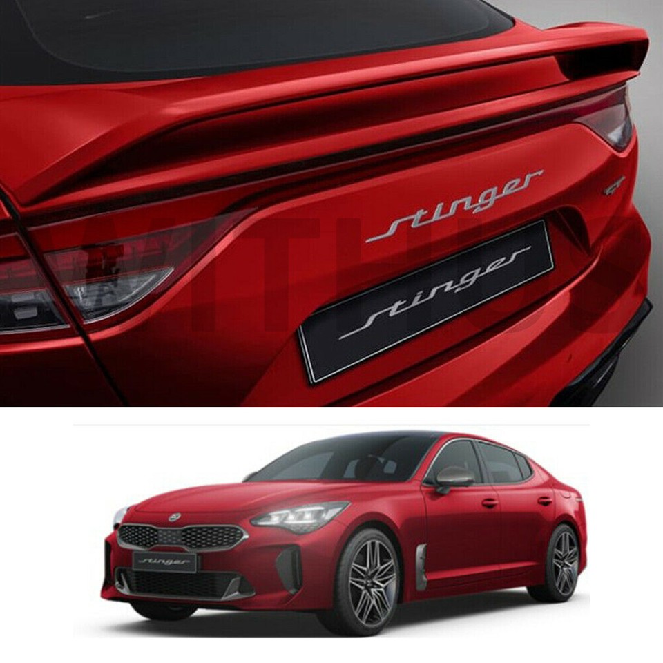 KIA GENUINE PARTS Rear Spoiler For Kia Stinger 2017~2022+ (J5872 AP100 ...