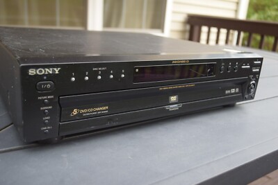 Sony DVP-NC665P 5 Disc CD/DVD Player Changer Carousel No Remote Tested ...