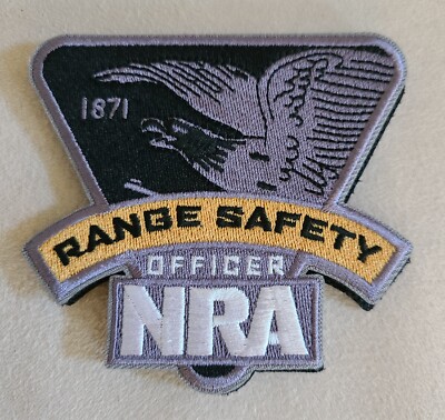 NRA Range Safety Officer Patch (RSO) NRA | eBay