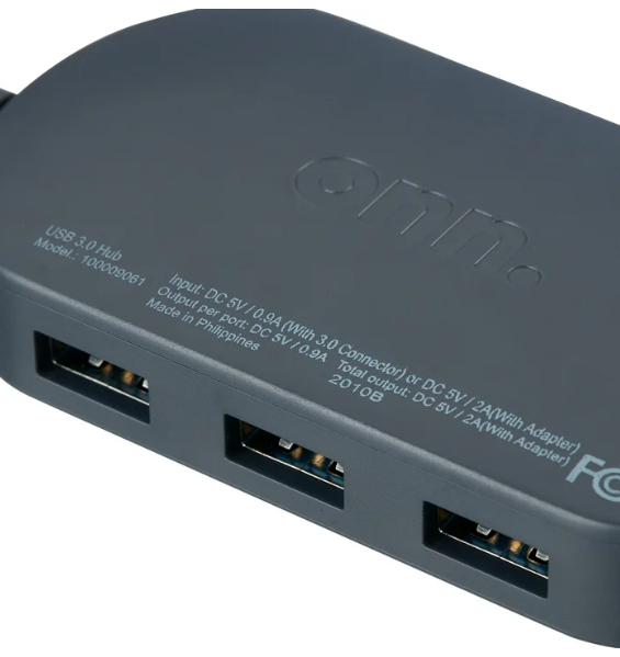 onn. AC Powered USB 3.0 Hub with 4 USB Ports | eBay