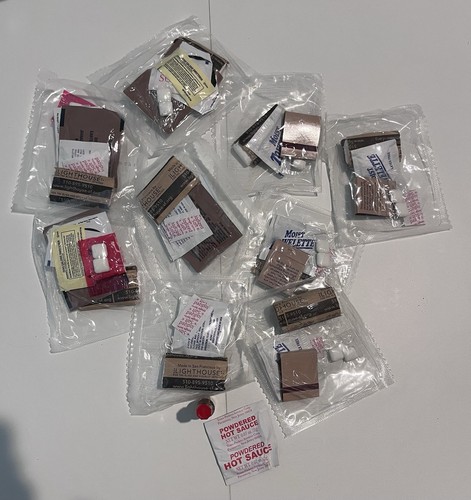 9 MRE Accessory Packs with Different Items | eBay