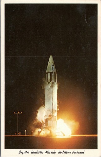 postcard US Army - Jupiter Ballistic Missile, Redstone Arsenal | eBay
