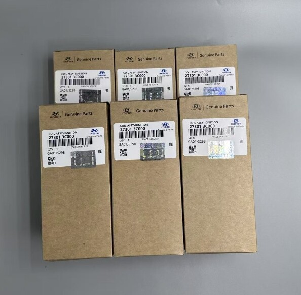 6X Ignition Coils For 2006-2015 Hyundai Kia 3.3L 3.5L 3.8L 27301-3C000 ...