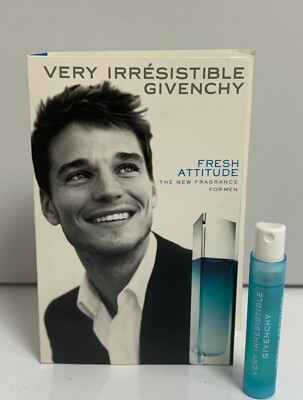 10 VIALES/SAMPLES VERY IRRESISTIBLE FRESH ATTITUDE GIVENCHY EAU ...