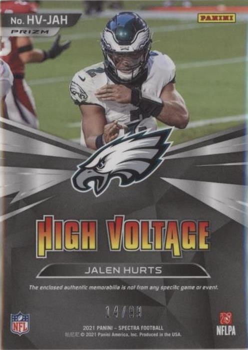 2021 Panini Spectra Jalen Hurts #HV-JAH for sale | eBay