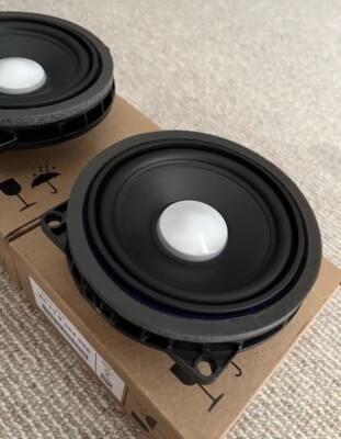 BMW F06 F12 F13 6 SERIES HARMAN KARDON DOOR SPEAKERS PAIR 65139364956 ...