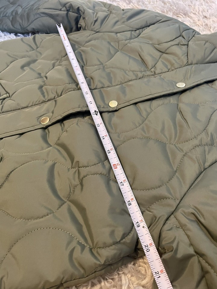 NWT J.Crew $198 Petite new quilted cocoon puffer coat, General Surplus ...
