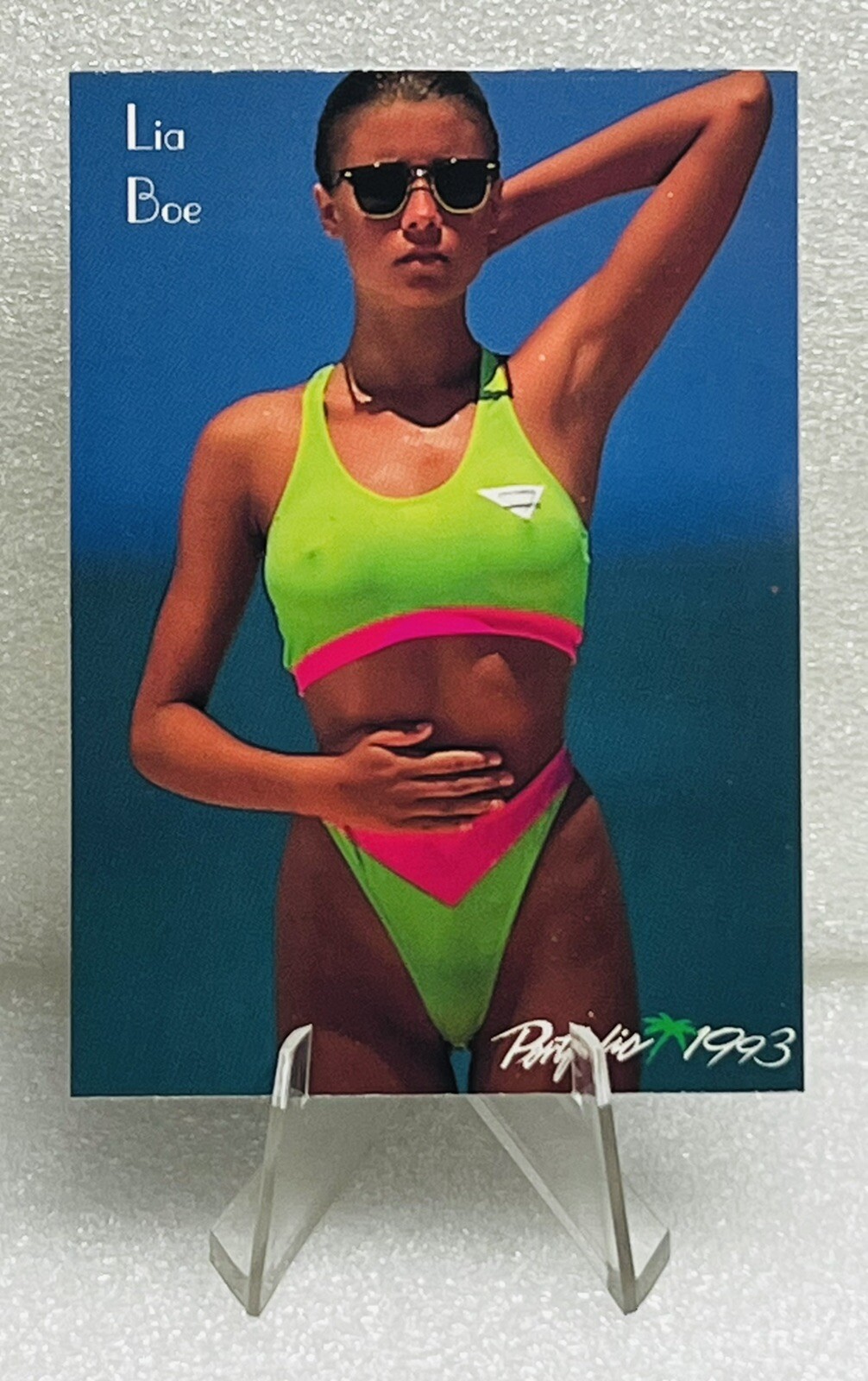 🌸 Lia Boe 💋 (1993 Portfolio 61), Hot 🔥 Model, Bikini, Oahu Beach, Sealed 🌸 | eBay