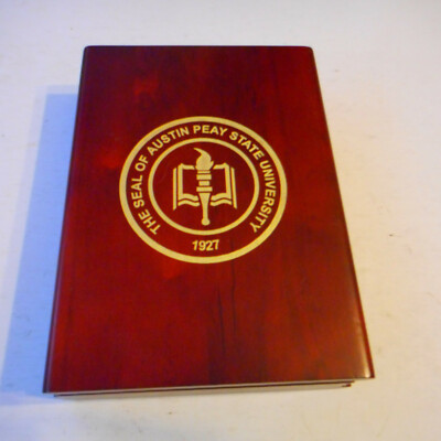 AUSTIN PEAY STATE UNIVERSITY Stuart Austin Clock in WOODEN CASE ...