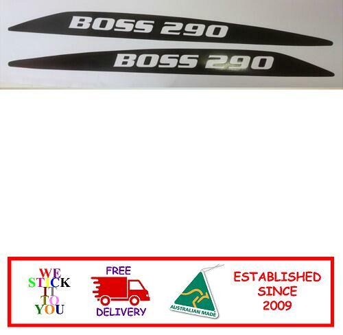 Boss 290, 2-Stickers 700 long. Bonnet Bulge BA - BF XR8 | eBay Australia
