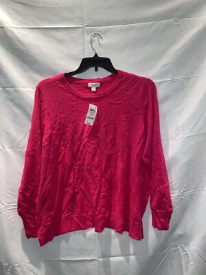 MSRP $47 Style & Co Hot Pink Pullover Sweater Size 2X | eBay