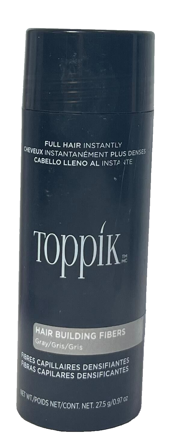 Toppik Hair Building Fiber Gray 0.97 oz (206) 667820012066 | eBay