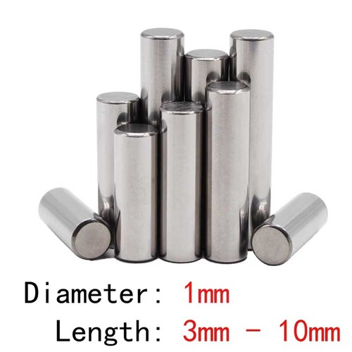 1mm Diameter Bearing Steel Dowel Pins Cylindrical Solid Pin 3mm-10mm ...