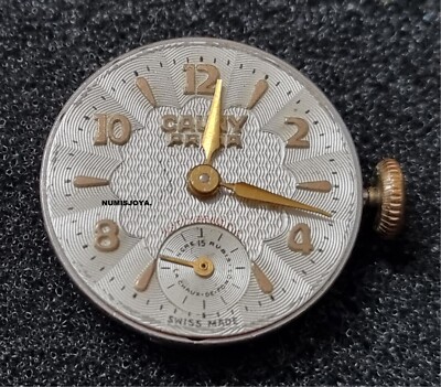 CAUNY PRIMA 15 RUBY MACHINE COMPLETE WITH DIAL AND CROWN. 20mm ...