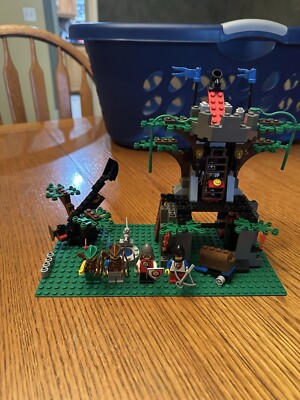 Lego 6046 Hemlock Stronghold Dark Forest Complete 1996 No Instructions ...