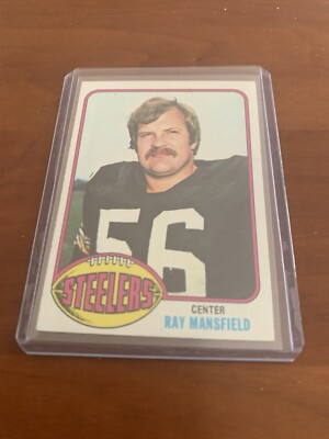 1976 Topps Ray Mansfield Pittsburgh Steelers Football Card #301 | eBay