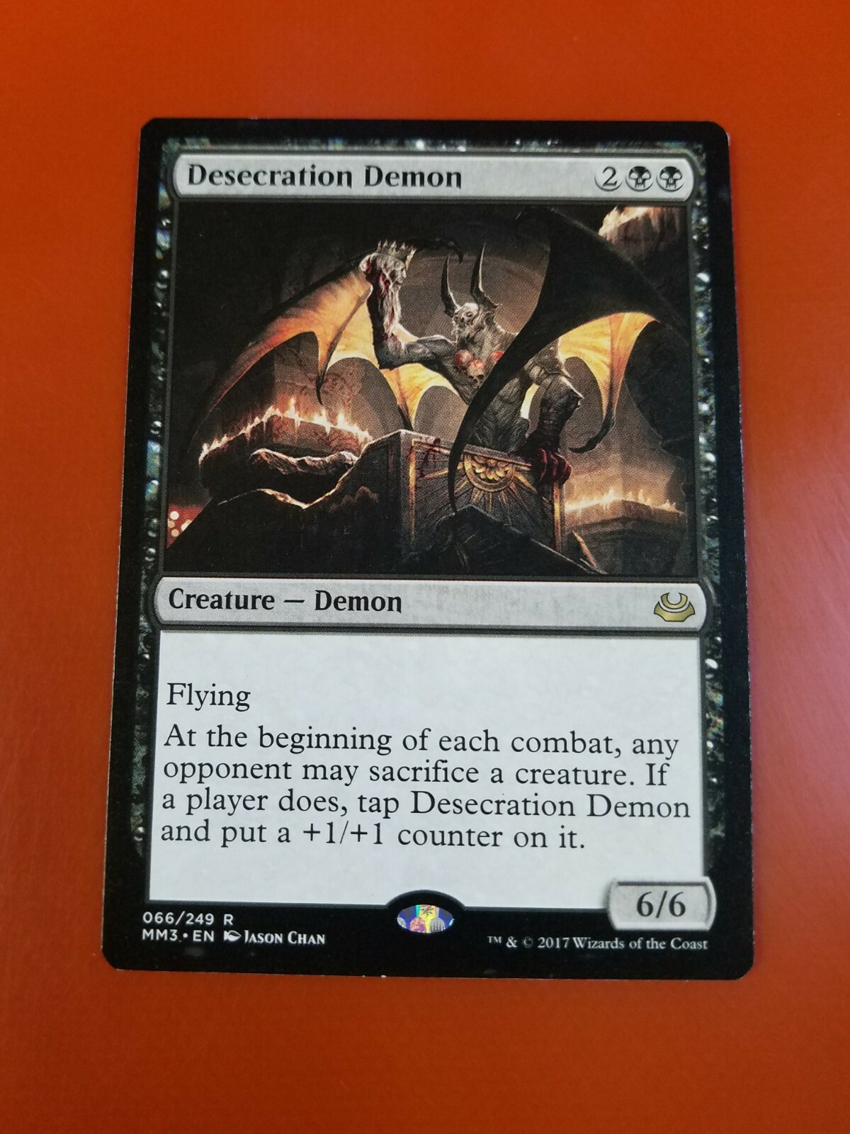 1x Desecration Demon | Modern Masters 2017 | MTG Magic Cards | eBay