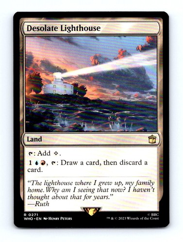 #271 2023 Doctor Who / Desolate Lighthouse Rare | eBay