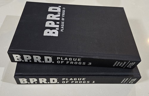 BPRD Hardcover Lot - PLAGUE OF FROGS collections vols 1 and 3 - Mignola ...