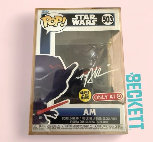 ALISON BRIE SIGNED FUNKO Star Wars AM #503 (Glow) (Target Exc) BECKETT ...