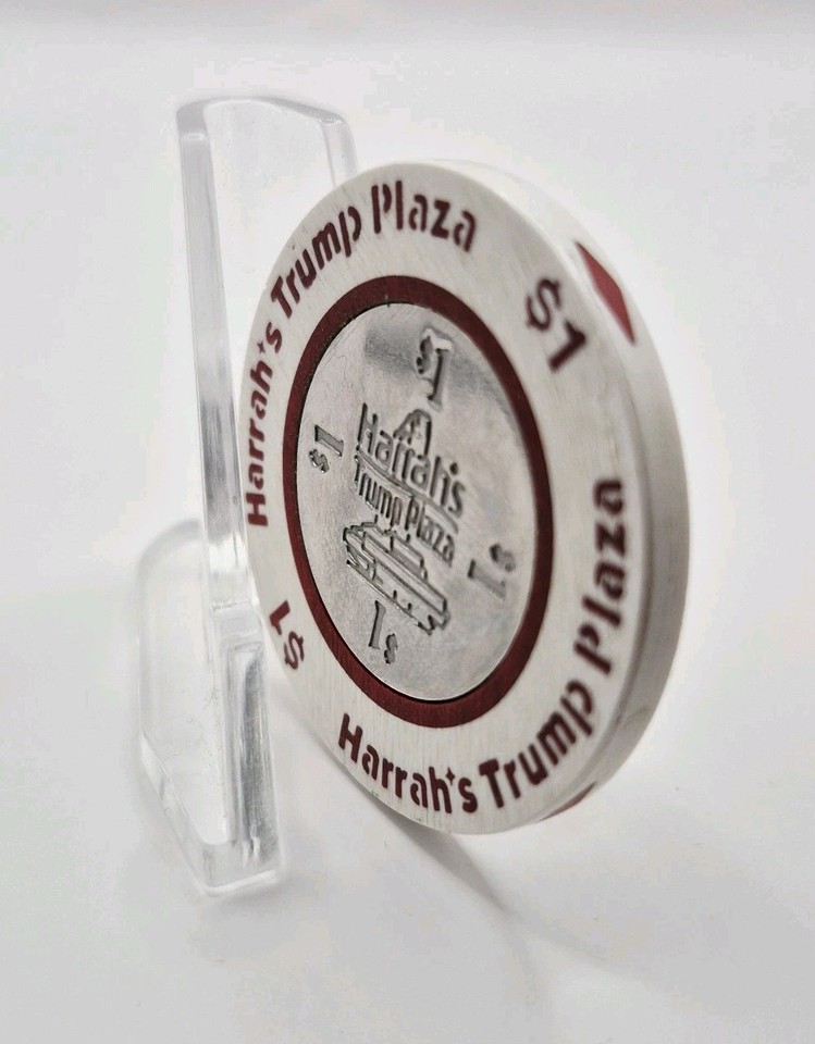 Harrah's at Trump Plaza Hotel Casino Atlantic City New Jersey $1 Casino ...