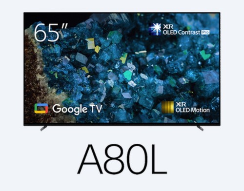 Sony XR65A80L 65" A80L BRAVIA XR OLED 4K HDR Smart TV Google TV see ...