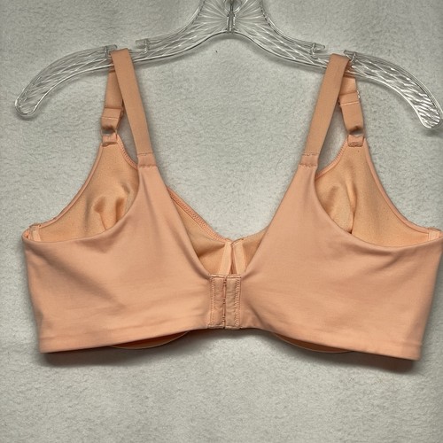 Vanity Fair Back Smoothing Bra 42D Radiant Smooth Underwire Orange ...