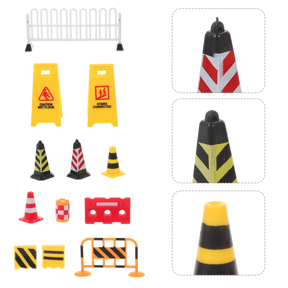 1 Set of Mini Road Signs Toy Miniature Traffic Sign Toys Traffic | eBay