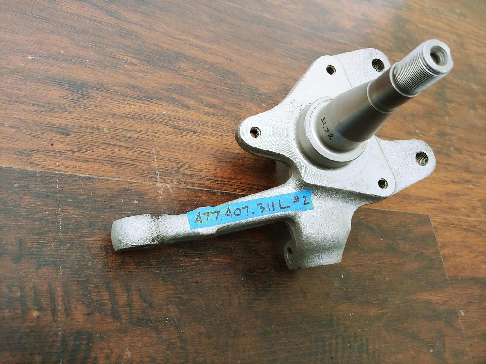 VERY NICE USED ORIGINAL PORSCHE 924 944 LEFT FRONT SPORT STEERING HUB ...