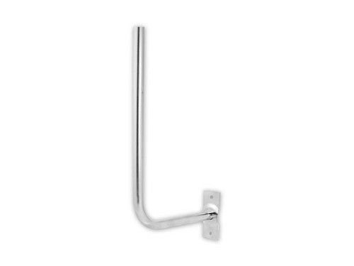 AERIAL POLE BRACKET L SHAPED 28 x 58 cm FREEVIEW FASCIA LOFT MAST ...