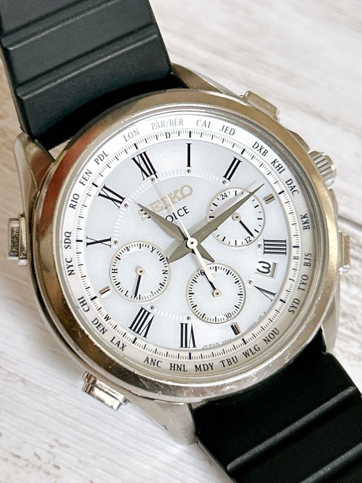 【SEIKO】Seiko SEIKO 8B92-0AJ0 Dolce Chronograph | eBay