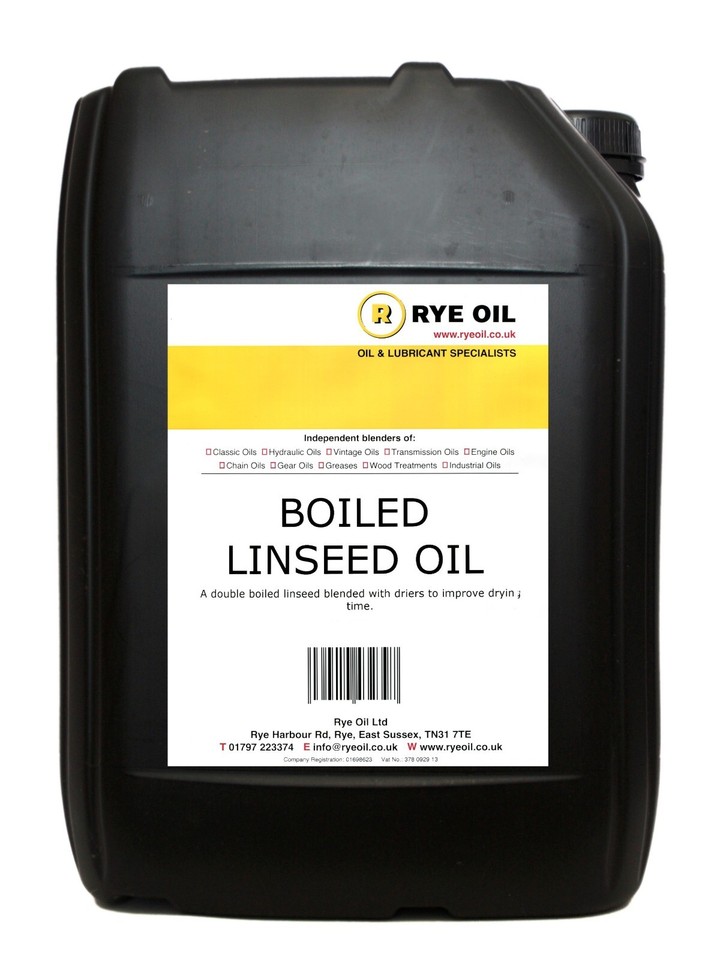 Boiled Linseed Oil 5L 5 litre - Internal wood treatment - Indoor | eBay UK