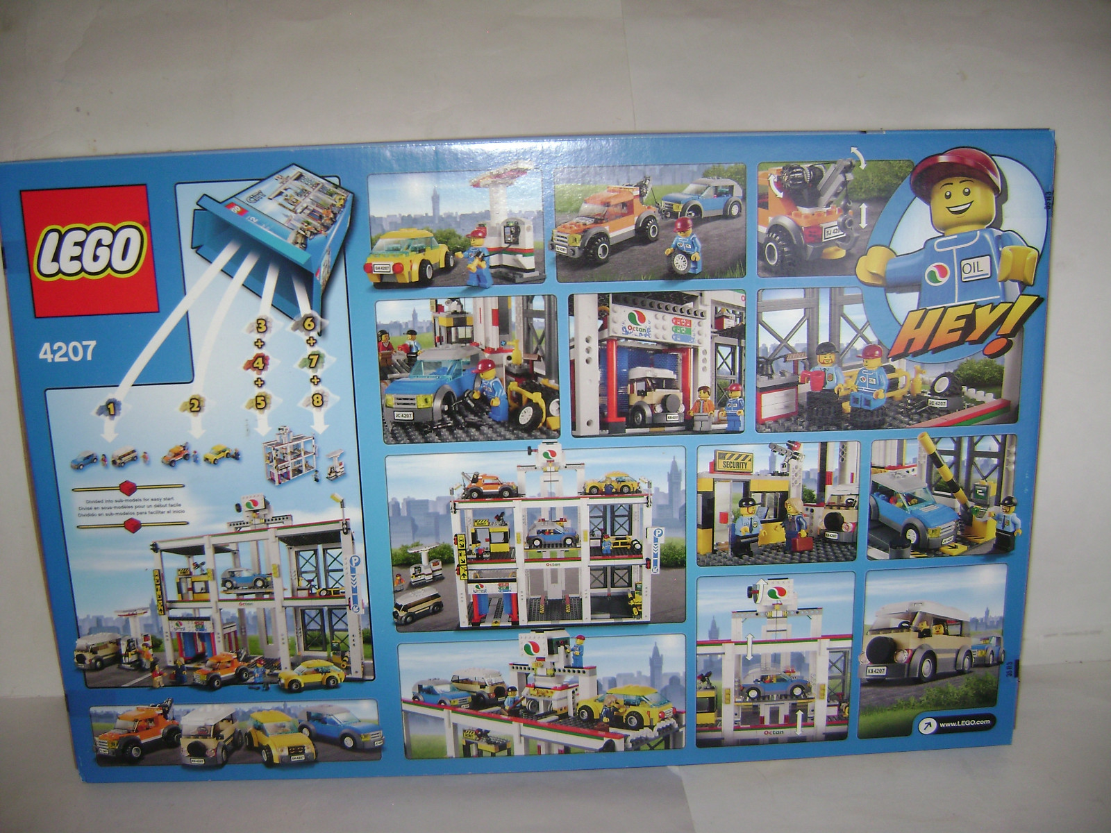 NEW 4207 Lego CITY City Garage Building Toy SEALED BOX RETIRED RARE A ...