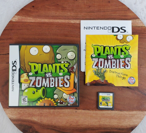 Plants vs Zombies Nintendo DS Complete CIB VGUC 899274002243| eBay