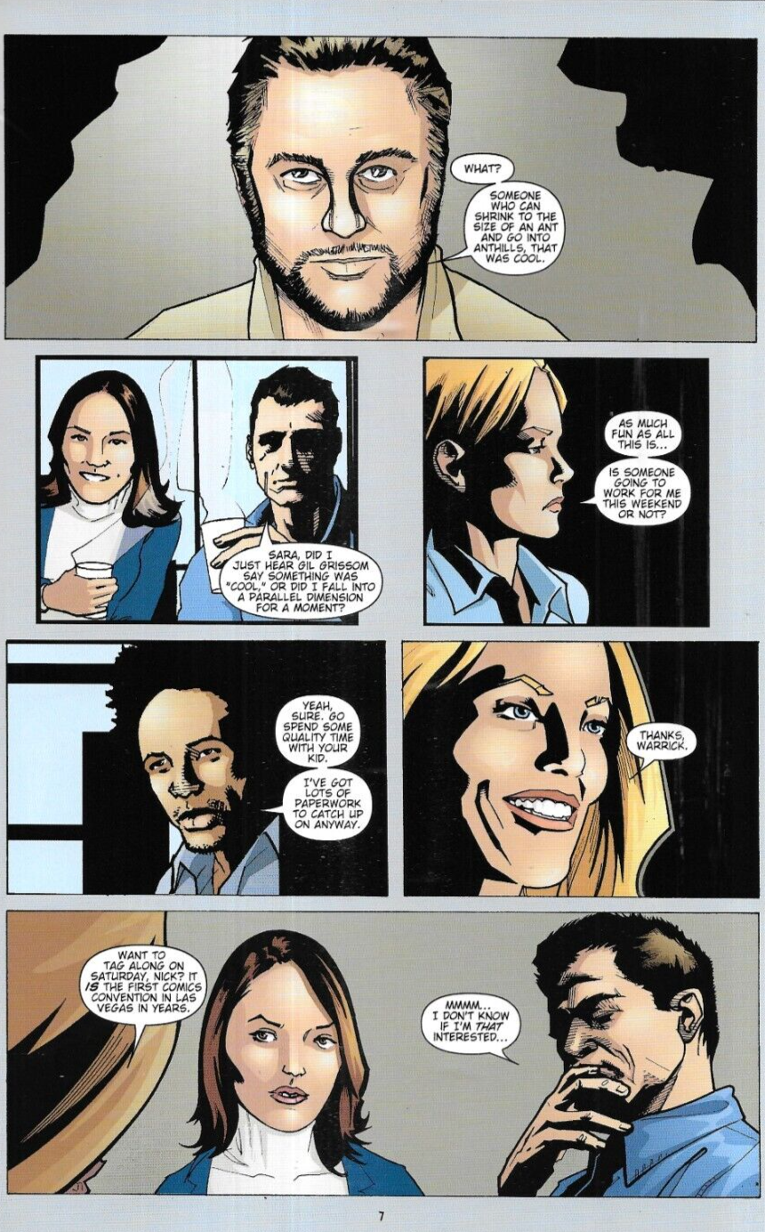 CSI Comic 1 Dying In The Gutters Cover A First Print 2006 Ed Brubaker ...