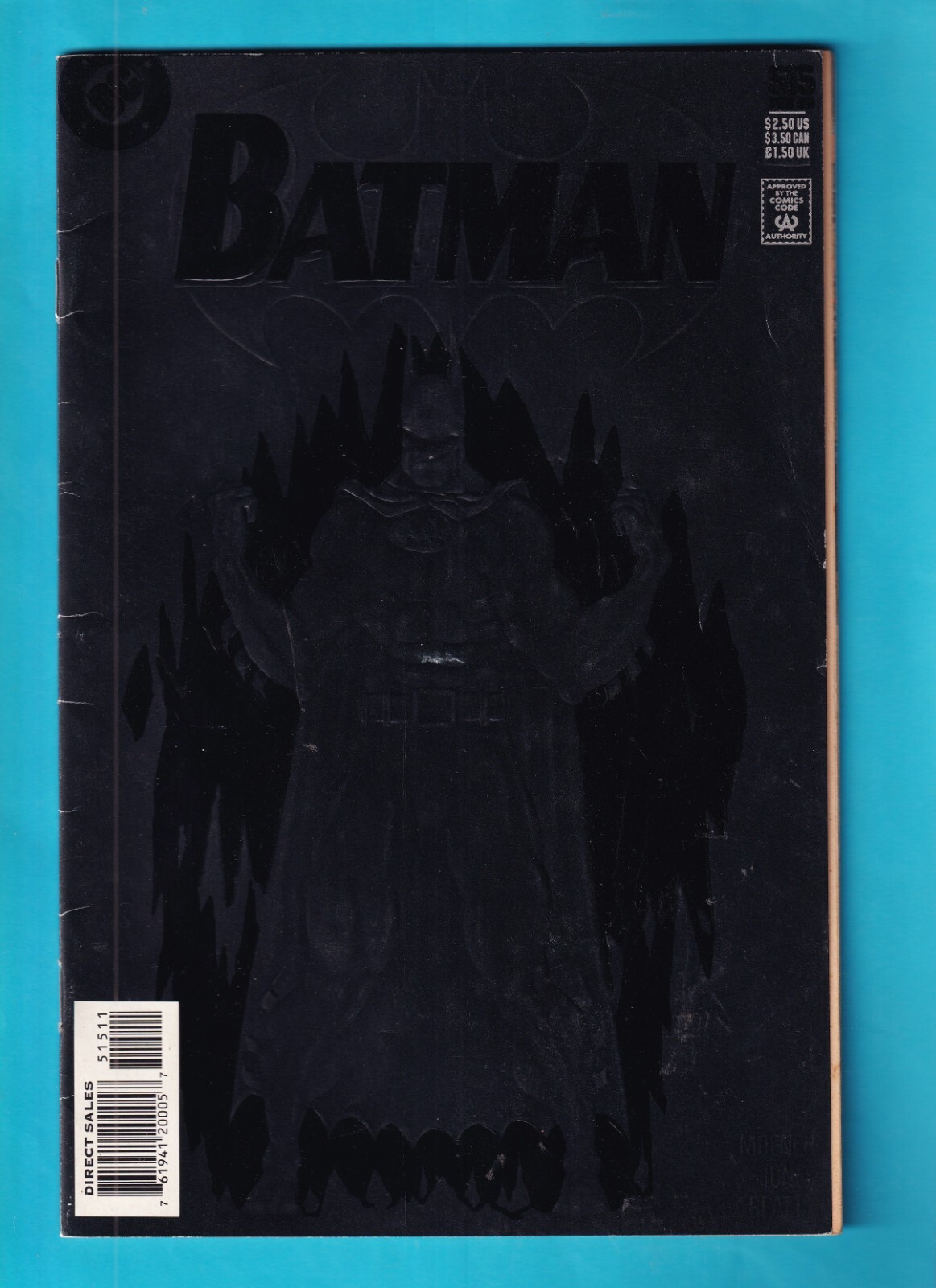 Batman #515 - 1995 DC comic, embossed cover | eBay