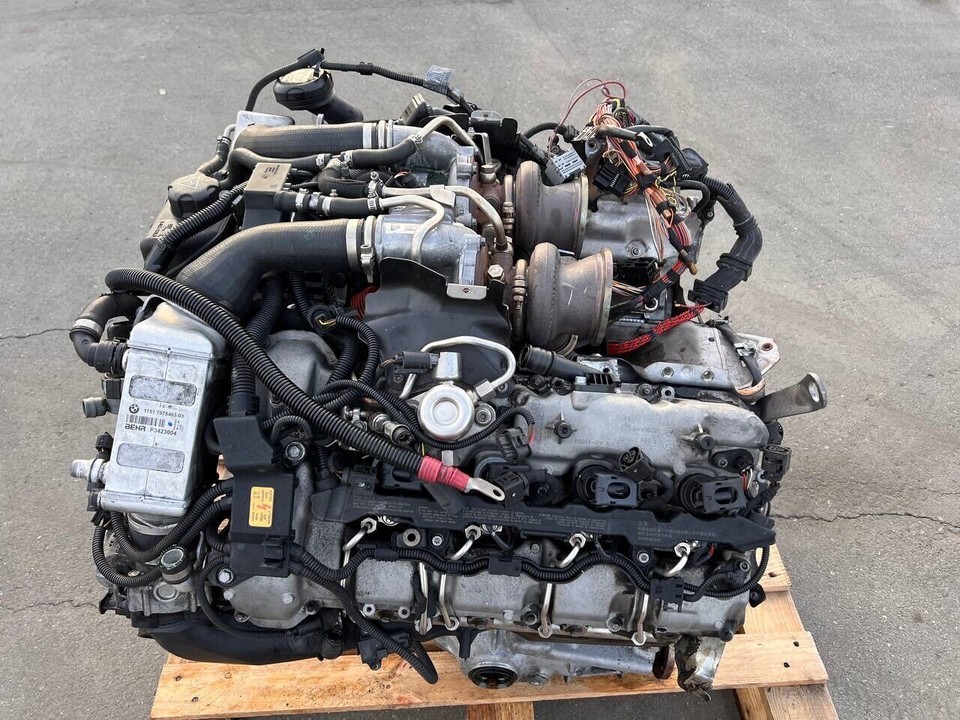 2009 - 2014 BMW X6 X5 E70 ENGINE MOTOR FULL ASSEMBLY N63 4.4L TWIN ...