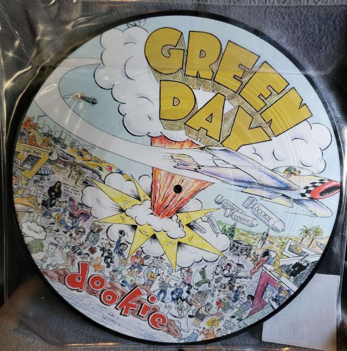 Green Day Dookie 1994 Limited Edition 2017 Picture Disc Vinyl Record NM ...