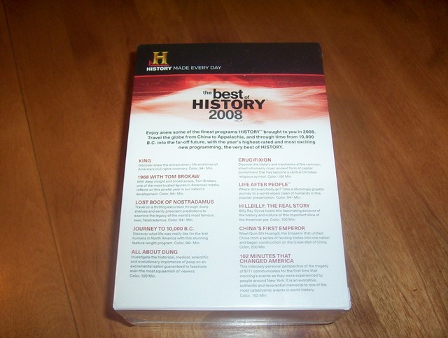 The Best of History Channel 2008 Vol IV 10 DVD Set for sale online | eBay