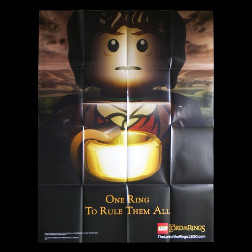 LEGO® LOTR The Hobbit An Unexpected Journey Limited Edition Poster ...
